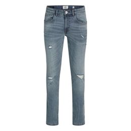 REDEFINED REBEL EST. 2013 Redefined Rebel Jeans 'Stockholm' Herren Gr&ouml;&szlig;e 34 blue denim / braun