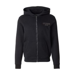 Guess Sweatjacke Herren Größe L mokka / schwarz