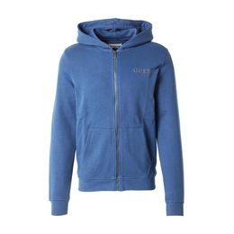 Guess Sweatjacke Herren Größe L blau