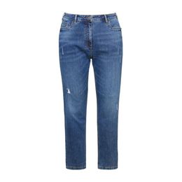 Ulla Popken Jeans Damen Größe 47/48 blau / blue denim