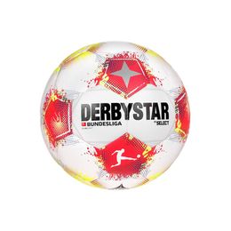 Derbystar Ball Herren Gr&ouml;&szlig;e 4 gelb / rot / schwarz / wei&szlig;