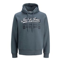 Jack & Jones JACK & JONES Sweatshirt Herren Größe M rauchblau / schwarz / weiß