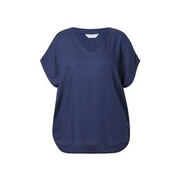 Studio Untold Bluse Damen Gr&ouml;&szlig;e 5XL/6XL dunkelblau