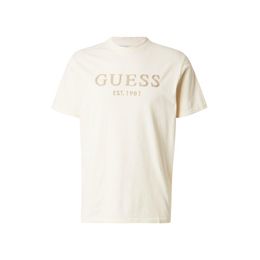 Guess T-Shirt Herren Größe S beige / creme