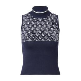 Guess Stricktop 'Lise' Damen Gr&ouml;&szlig;e L navy / wei&szlig;
