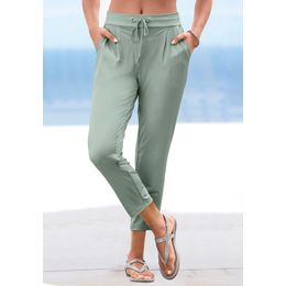 Lascana Damen Schlupfhose, jade, Größe 44