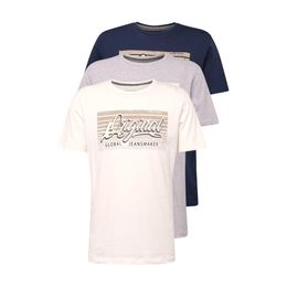 Blend T-Shirt Herren Gr&ouml;&szlig;e XXXL marine / stone / wei&szlig;