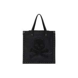 Nelice Schultertasche Damen Gr&ouml;&szlig;e One Size schwarz / silber