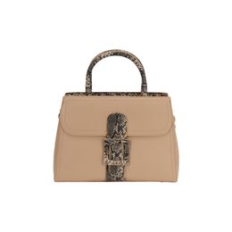 NAEMI Handtasche Damen Gr&ouml;&szlig;e One Size beige / hellbeige / schwarz
