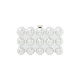 KRZY Clutch Damen Gr&ouml;&szlig;e One Size silber