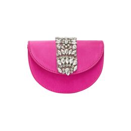 NAEMI Clutch Damen Gr&ouml;&szlig;e One Size fuchsia / silber