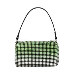 Koosh Tasche Damen Gr&ouml;&szlig;e One Size pastellgr&uuml;n / silber