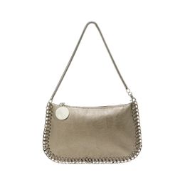 Ebeeza Schultertasche Damen Gr&ouml;&szlig;e One Size taupe