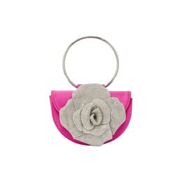 NAEMI Handtasche Damen Gr&ouml;&szlig;e One Size fuchsia / silber