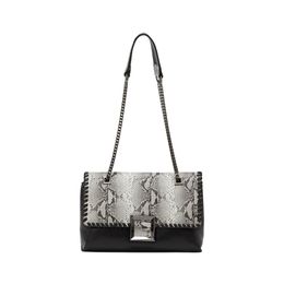 NAEMI Handtasche Damen Gr&ouml;&szlig;e One Size grau / schwarz / wei&szlig;