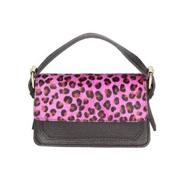 NAEMI Handtasche Damen Gr&ouml;&szlig;e One Size dunkelorange / fuchsia / schwarz