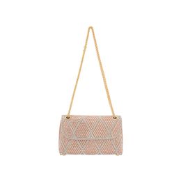 NAEMI Umh&auml;ngetasche Damen Gr&ouml;&szlig;e One Size champagner / silber