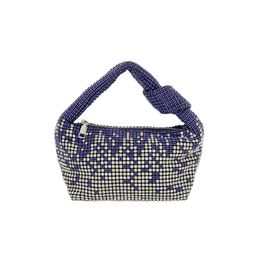 KRZY Handtasche Damen Gr&ouml;&szlig;e One Size royalblau / silber