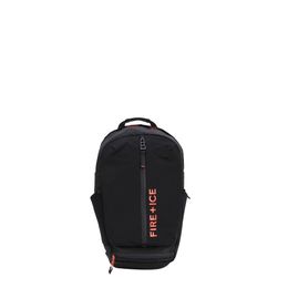 Fire+ice Rucksack 'Park City Ari' Herren Gr&ouml;&szlig;e One Size orange / schwarz