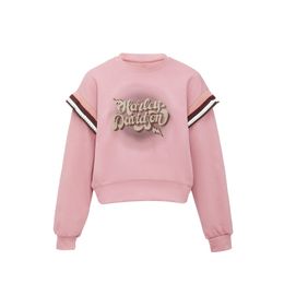 HOMEBASE Sweatshirt Damen Gr&ouml;&szlig;e XS/S beige / braun / pink / wei&szlig;
