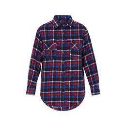 Rockeasy Bluse Damen Gr&ouml;&szlig;e L blau / nachtblau / rot / wei&szlig;