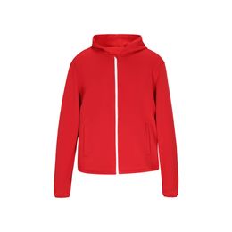 ALEKO Sweatjacke Herren Gr&ouml;&szlig;e M rot / wei&szlig;