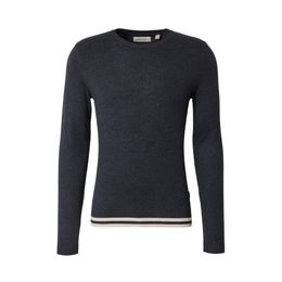 Blend Pullover Herren Gr&ouml;&szlig;e L creme / schwarzmeliert