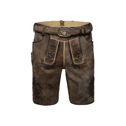 Spieth & Wensky Spieth & Wensky Trachtenshorts 'Excalibur' Herren Gr&ouml;&szlig;e 56 dunkelbraun