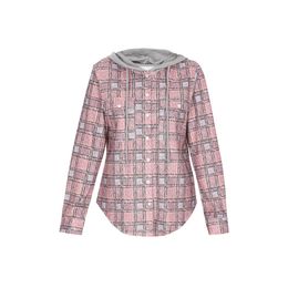 Ebeeza Jacke Damen Gr&ouml;&szlig;e L nachtblau / grau / altrosa Sommerjacke
