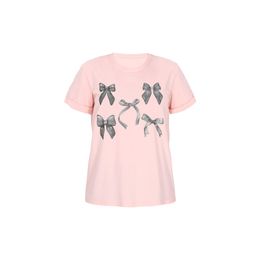 NALLY T-Shirt Damen Gr&ouml;&szlig;e M rosa / schwarz