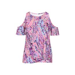 NALLY Bluse Damen Gr&ouml;&szlig;e M aqua / hellgr&uuml;n / lavendel / rosa