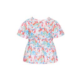 NALLY Bluse 'Fashion Look' Damen Gr&ouml;&szlig;e L hellblau / hellpink / hellrot / wei&szlig;