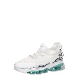 Plein Sport Sneaker 'Runner' Herren Gr&ouml;&szlig;e 47 silbergrau / silber / wei&szlig;