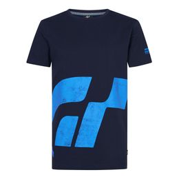 PETROL INDUSTRIES Shirt boy size 104 Navy / Sky blue