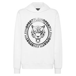 Plein Sport Sweatshirt 'Carbon Tiger' male size 4XL Black / White