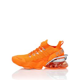 Plein Sport Sneaker 'Tiger Attack//Gen.x.04' Herren Gr&ouml;&szlig;e 41 orange Sommerschuhe
