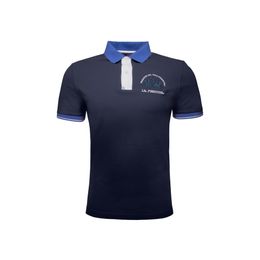 La Martina Poloshirt 'MAP005' Herren Gr&ouml;&szlig;e L blau / rot / wei&szlig;