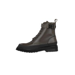 Strellson Schn&uuml;rboots 'Ravenscourt Nimonico' Herren Gr&ouml;&szlig;e 41 khaki / schwarz