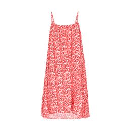 Swirly Sommerkleid 'Spring Summer' Damen Gr&ouml;&szlig;e 38 knallrot / wei&szlig;