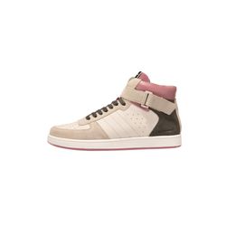 Strellson Sneaker 'Stripe Evans J' Herren Gr&ouml;&szlig;e 45 dunkelbraun / rosa / puder
