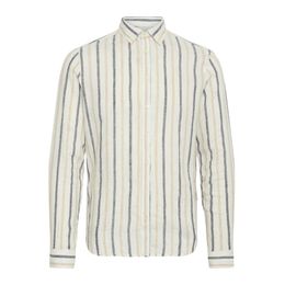Casual Friday Leinenhemd ' CFDYLAN striped ' Herren Gr&ouml;&szlig;e XXL taupe