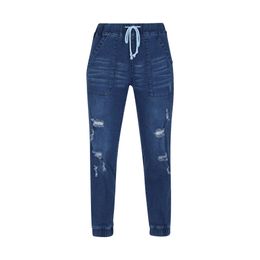 NAEMI Jeans Damen Gr&ouml;&szlig;e 32/33 dunkelblau