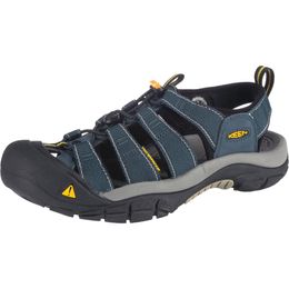 Keen Sandale 'Newport H2' Herren Gr&ouml;&szlig;e 47.5 cyanblau / gelb / schwarz