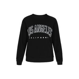 Sanika Sweatshirt 'Fashion Look' Damen Gr&ouml;&szlig;e L schwarz / wei&szlig;
