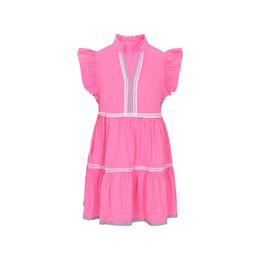 NAEMI Kleid 'Fashion Look' Damen Gr&ouml;&szlig;e 36 t&uuml;rkis / helllila / pink / wei&szlig; Winterkleid