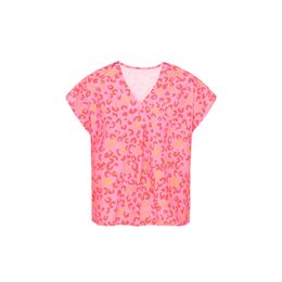NAEMI Bluse Damen Gr&ouml;&szlig;e M hellorange / pink / rosa