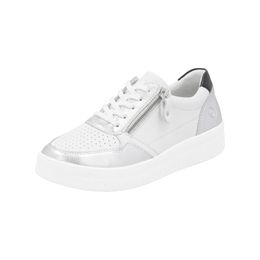 Remonte Sneaker Damen Gr&ouml;&szlig;e 38 schwarz / silber / wei&szlig; Sommerschuhe