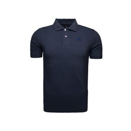 La Martina Poloshirt 'Map300' Herren Gr&ouml;&szlig;e L navy / dunkelblau