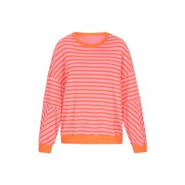 NALLY Sweatshirt 'Fashion Look' Damen Gr&ouml;&szlig;e S orange / pink
