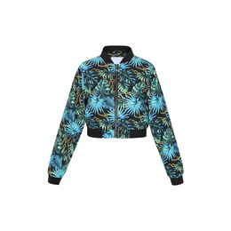 faina Athlsr Between-Season Jacket female size XL Blue / Green / Black